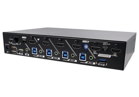 Seamless Kvm Matrix Switch Qsbm 3214 Rextron Oem Kvm Switcher Company