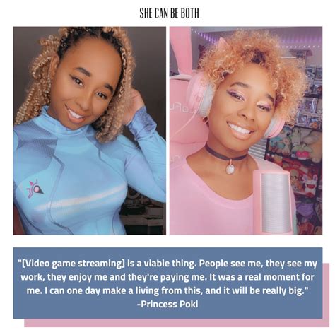 She Can Be Both ™ On Linkedin Princess Poki Can Be A Game Streamer And