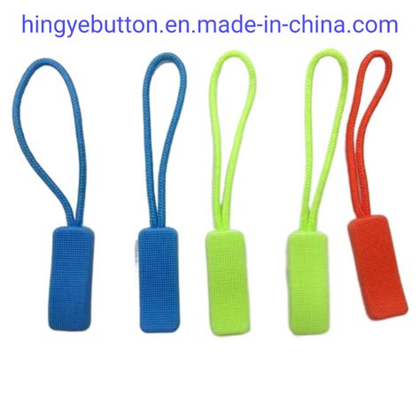 Zipper Puller Plastic Cord Zipper Pullers For Zipper Accessories