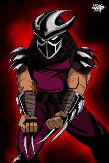 Tmnt Redesign Shredder By Kevintrentin On Deviantart