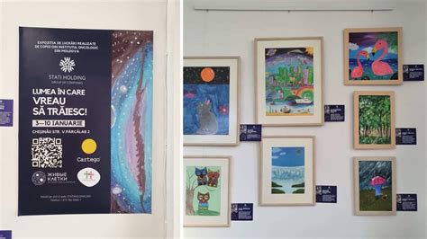 În Premieră O Expoziție Cu Desene Create De Copiii Bolnavi De Cancer De La Institutul Oncologic