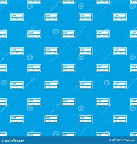 Login And Password Pattern Seamless Blue Stock Vector Illustration Of Message Catch 99392412