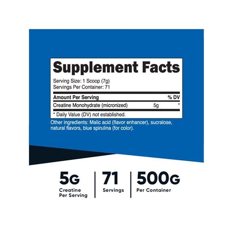Nutricost Creatine Monohydrate Powder Blue India Ubuy