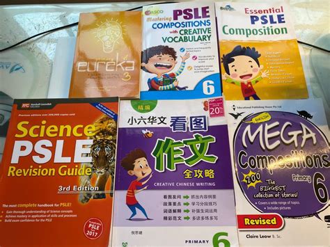 P6 Composition Books And Psle Science Revision Guide Hobbies And Toys