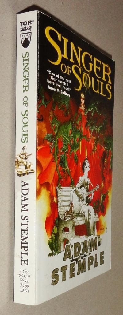 Singer Of Souls Von Stemple Adam And Charles Vess Cover Art Near Fine Mass Market Paperback