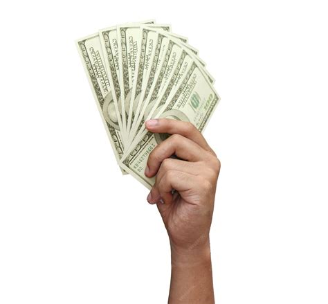 Hand Grabbing Cash