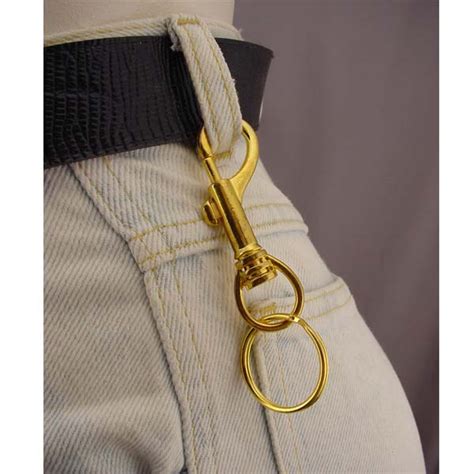 Brass Bonanza Snap Clip Keychain Medium