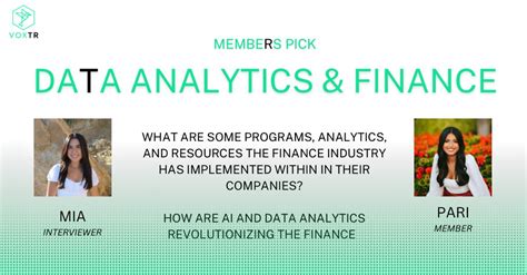 Finance Datascience Aiinfinance Datascienceinsights Voxtr Network