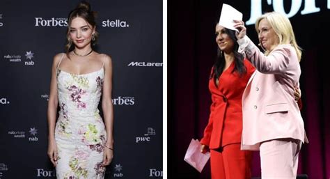 Forbes Australia Christine Holgate And Miranda Kerr Inspire