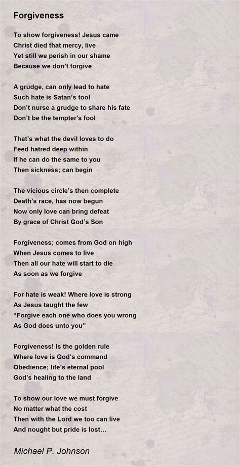 forgiveness poems forgiveness by alfred austin