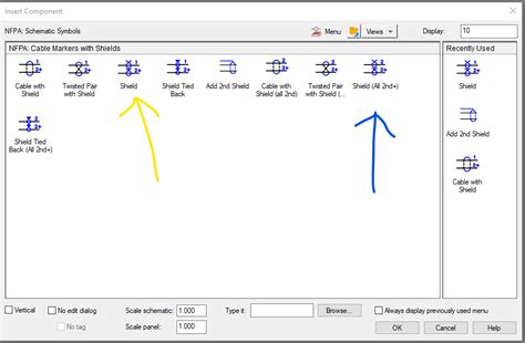 Solved How To Use Shielded Cable Symbol On Left And Right Side