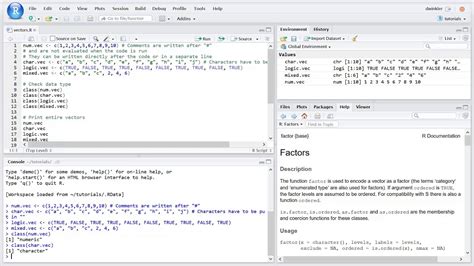 Vectors In R YouTube