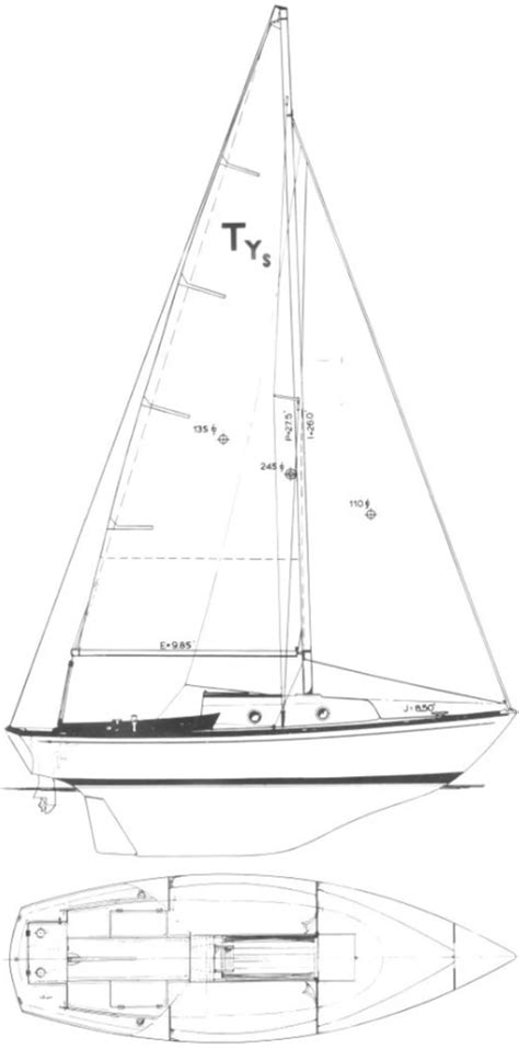 Cape Dory Typhoon Sr Sailboat Data And Sail Specifications