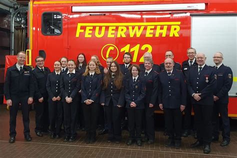 Jahreshauptversammlung Mit Zahlreichen Neuaufnahmen Feuerwehr Bielefeld