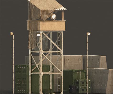 Artstation Military Assets Game Assets