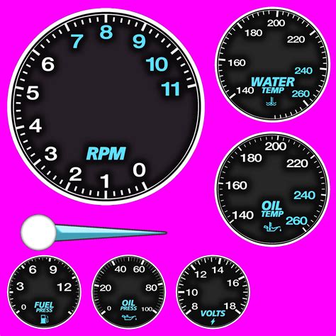 Custom Racing Gauges