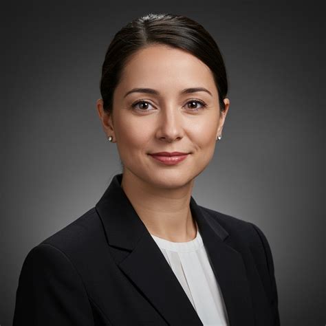 Female Professional Headshot Eastern European In A Traditional Black