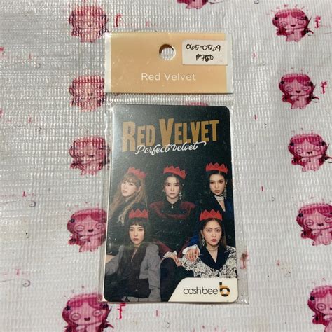 Red Velvet Perfect Velvet Cashbee Korea Card Shopee Philippines