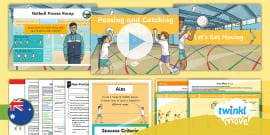 Netball Lesson Plans Netball Skills Circuit Guidance