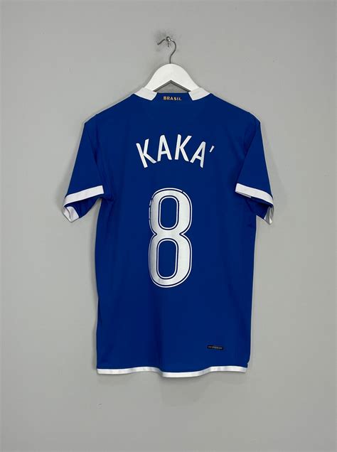 Cult Kits 200607 Brazil Kaka 8 Away Shirt S Nike Cult Kits