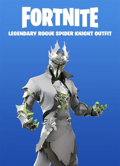 Fortnite Legendary Rogue Spider Knight Outfit 2000 V Bucks Bundle