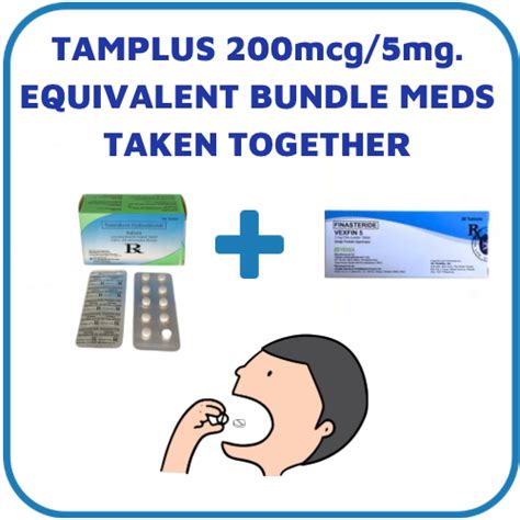 Tamplus Finasteride Tamsulosin 5mg 200mcg Tablet Combimed Hack Xalmeds