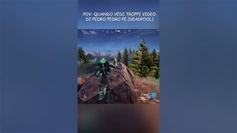 Pedro Pedro Pe Ma è Deadpool😂 Youtube