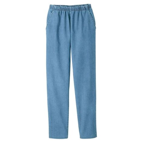 Elastic Waist Petite Jeans