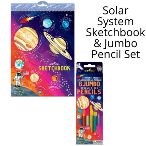 Solar System Sketchbook And Pencil Set Diversity In Toys