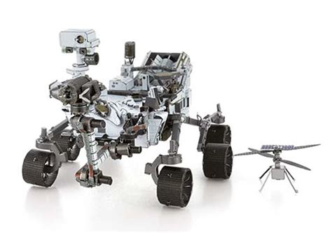 Metal Earth Mars Rover Perseverance And Ingenuity