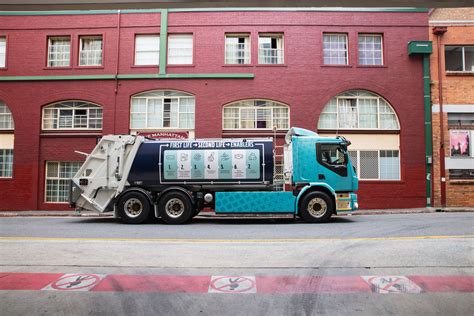Volvo Fe Electric Garbage Trucks In Use In Queenslands Sunshine Coast