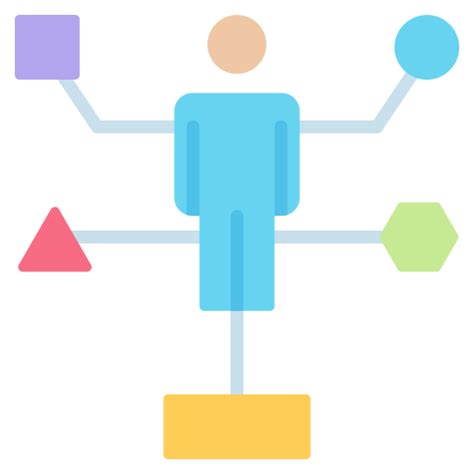 Multi Skilled Generic Color Fill Icon