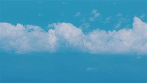 Fluffy Clouds In A Bright Blue Sky Stock Video Video Of Puffy Person