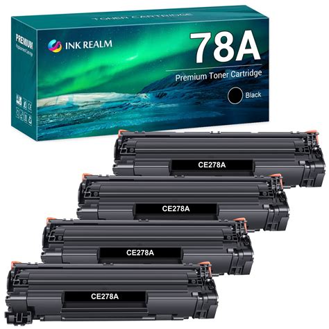 Free Shipping 78a Ce278ad 4 Pack Compatible Toner Cartridge For Hp
