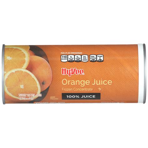 Hy Vee Orange Juice Frozen Concentrate Hy Vee Aisles Online Grocery