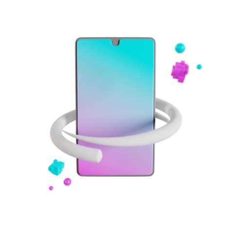 3d Smartphone Icon 12421881 Png