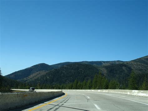 Interstate 90 West Lookout Pass To Kellogg Idaho Aaroads