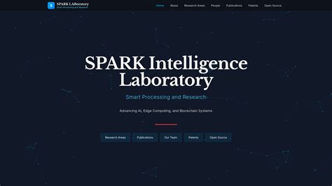 Spark Intelligence Laboratory Smart Processing And Research