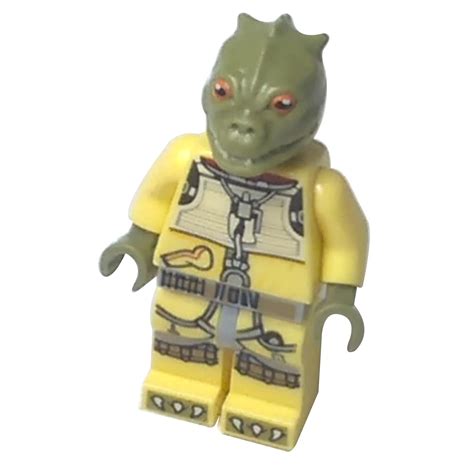 Bossk Sw0828 Lego® Star Wars™ Minifigure Olive Green Used