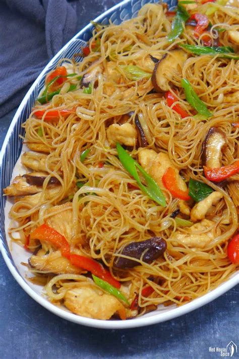 Singapore Noodles Singapore Mei Fun Two Plaid Aprons Recipe