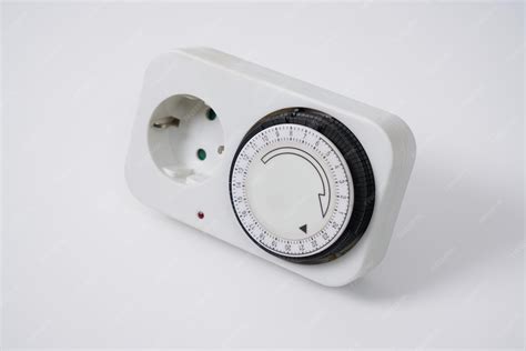 Premium Photo Socket Timer Energy Saving Concept Electrical Timer