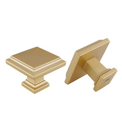 Homdiy Brass Cabinet Knobs 25 Pack Kitchen Drawer Knobs Hd9111bb Gold Modern Drawer Knobs