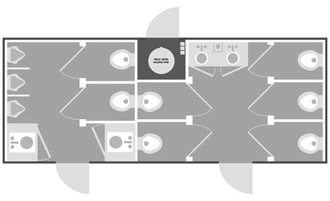 25 10 Stall “commercial” Texas Loo