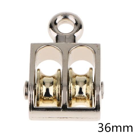 Small Metal Fixed Pulley Moving Pulley Hanging Whe Grandado