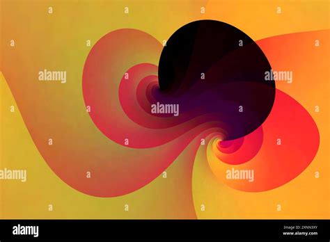 Digital Art Based On Photo Manipulation Through Math Mapping Stock