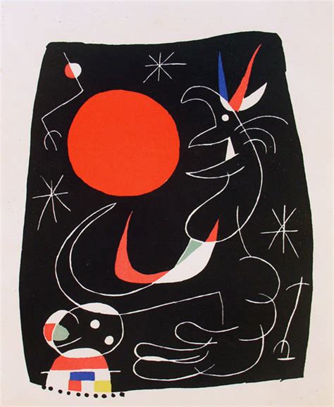 Miró 1956 Lthographs For Jacques Preverts Joan Miro