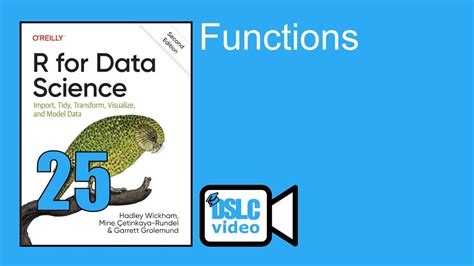 R For Data Science Functions R4ds10 25 Youtube