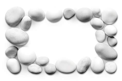 Free Psd Stone Frame Isolated