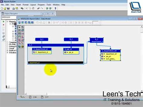Oracle Reports G Tutorial In Bangla Matrix Reports Manually YouTube