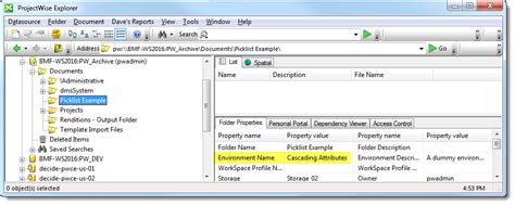 How To Create Custom Picklists Within Projectwise Using Powershell